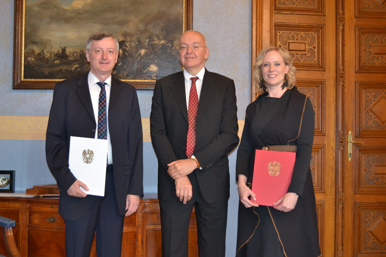 Neuer Senatspräsident und neue Hofrätin am OG... | OGH | ogh.gv.at